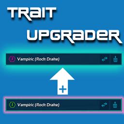 Trait Upgrader Ark Survival Ascended Mods CurseForge