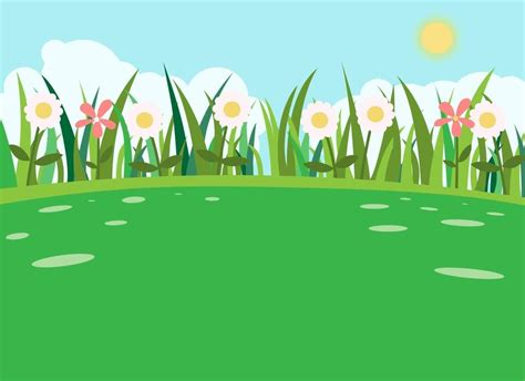 Cartoon Grass Background Vector Art Icons And Graphics For Free Download