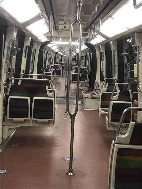 Hong Kong Mtr West Rail Line Kinki Sharyo Sp1900 Train Shot Taken July