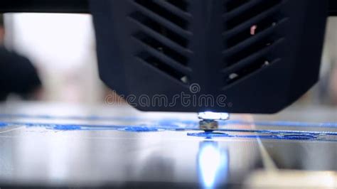 3d Printer 3d Printing 3d Printer Printing Process 3d Printer Creating Object Stock Footage