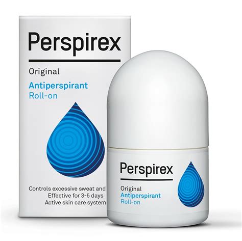 Perspirex High Performance Antiperspirant Roll on - Original - 20ml ...