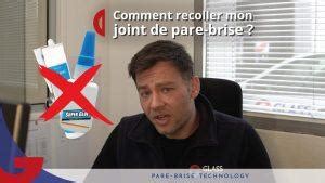 Comment recoller un joint de pare brise soi même Glass Express