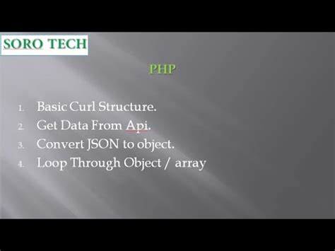 Php CURL With An Example In Hindi YouTube