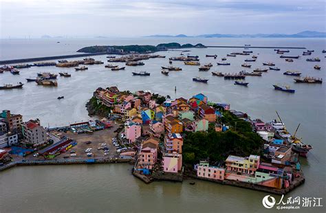 浙江温岭：七彩渔村景色美腾讯新闻