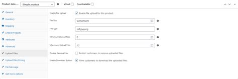 Upload Files By Webmeteors Documentation Woocommerce