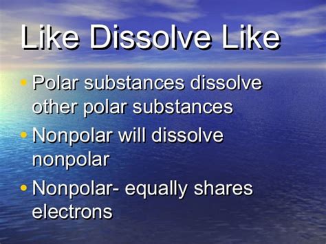 Universal Solvent