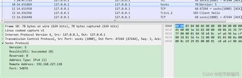 Linux Cc实现socks5代理及socks5协议抓包分析c Socks5代理 Csdn博客
