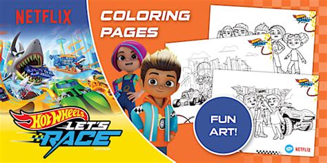 Hot Wheels Coloring Pages