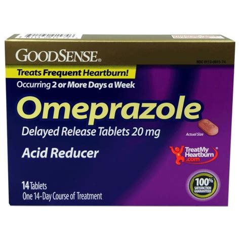 Goodsense Delayed Release Omeprazole 20mg 14ct