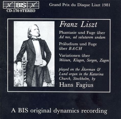 Liszt Organ Music Album By Franz Liszt Spotify