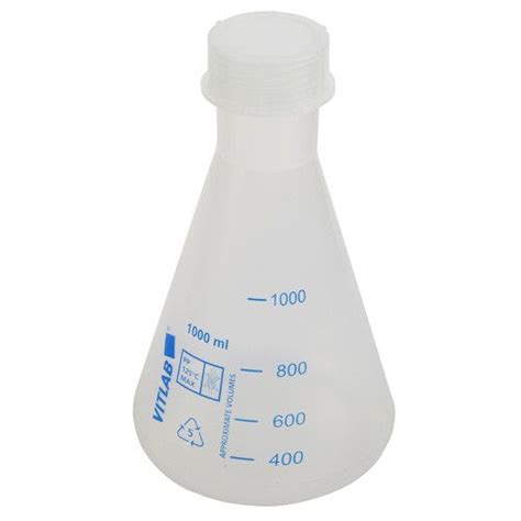 Dynalon 341505 Erlenmeyer Flask With Screw Closure 주 파머i실험실i병행수입i직구