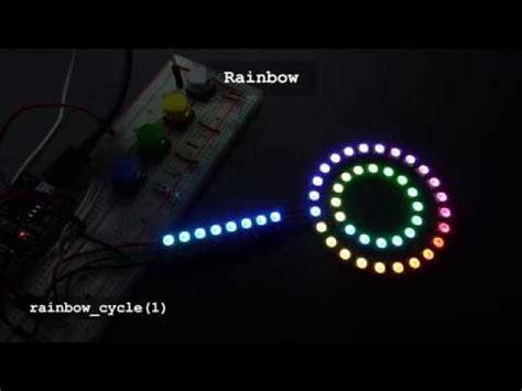 MicroPython LED RVB Adressables WS B Avec ESP Et ESP