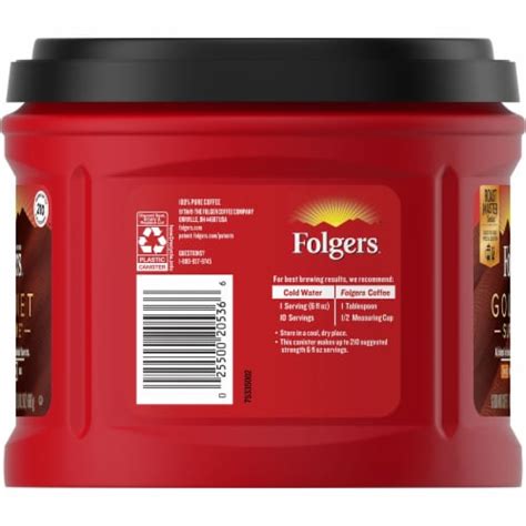 Folgers® Gourmet Supreme Medium Dark Roast Ground Coffee 242 Oz Qfc