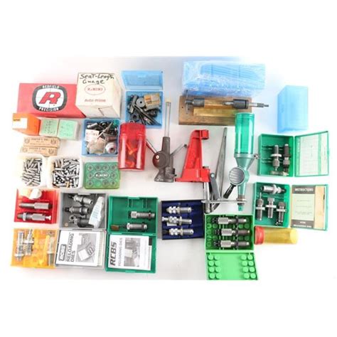 Lot Of Reloading Equipment And Bullets