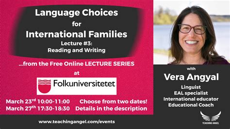 language choices for international families reading and writing