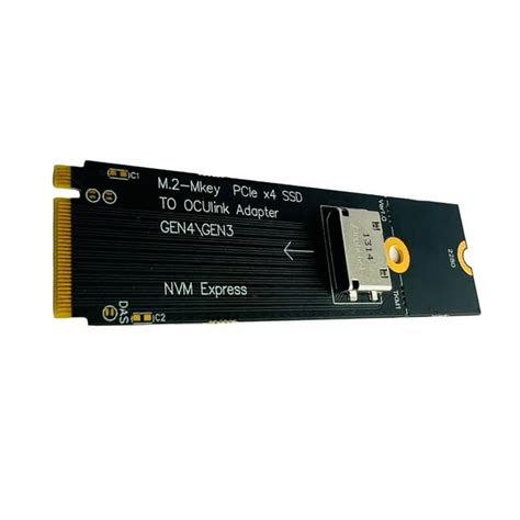 Necvior M2 M Key Pciex4 Ssd To U2 Oculink Sff 8612 Adapter Card For 2