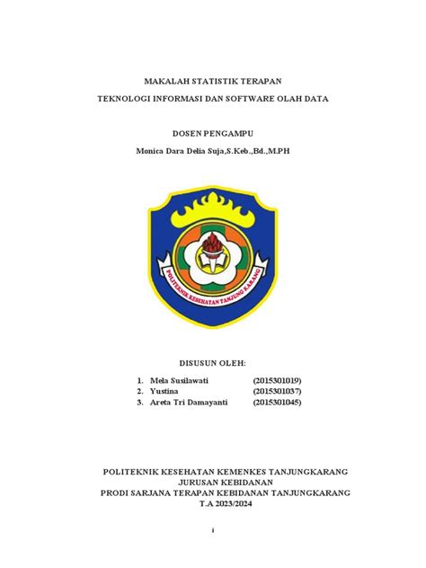 Kelompok 13 Statistik Terapan Pdf