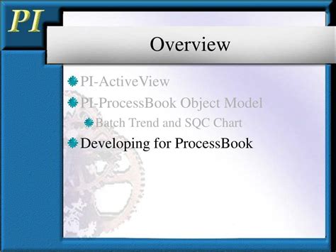 Ppt Pi Processbook Developer Powerpoint Presentation Free Download