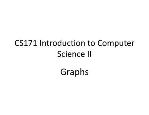 Ppt Graphs Graphs Simple Graphs Algorithms Depth First Search