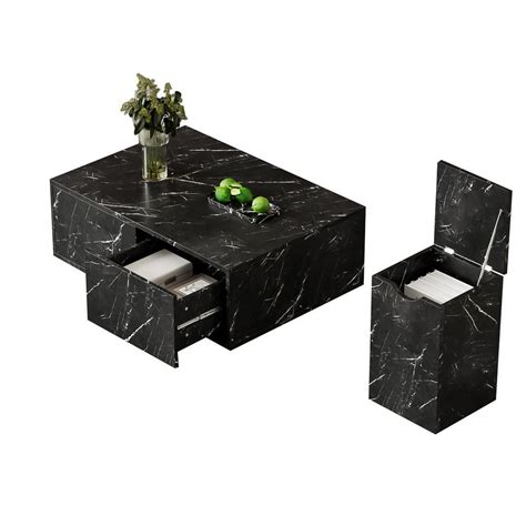 Merax Couchtisch Set Mit Schublade Und Stauraum Satztisch In