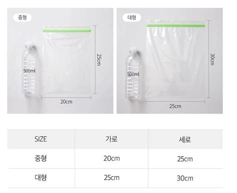 쿠팡 프로그 이중 지퍼백 중m 100개입 1개 6590원 무료배송