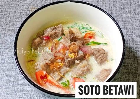Resep Soto Betawi Oleh Widiya Febriani Cookpad
