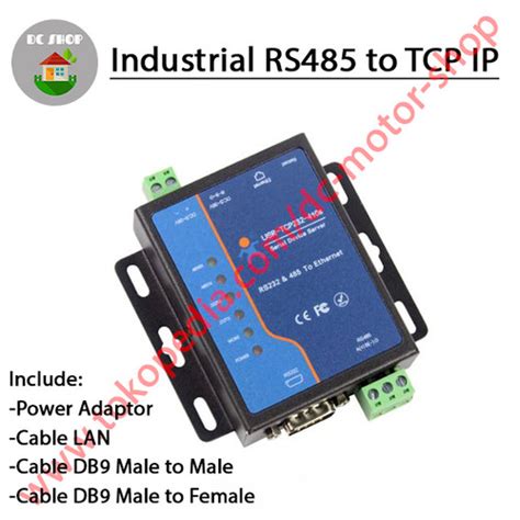 Jual Rs Rs To Tcp Ip Serial Ethernet To Modbus Gateway Converter
