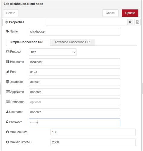 Node Red Contrib Clickhouse Node Node RED