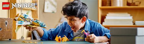 LEGO Ninjago Złoty smoczy odrzutowiec Zanea Klocki LEGO Sklep internetowy al to