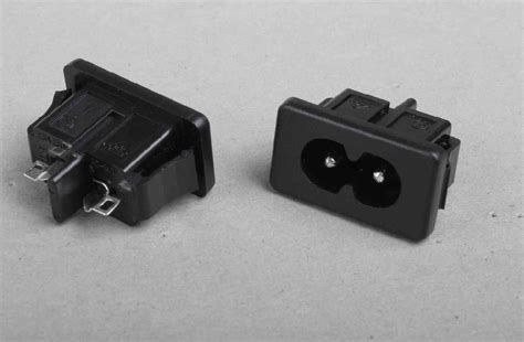 AC INLET Power Socket With UL CSA VDE SEMKO And CCC Certifications AC M01SB02 EDK China