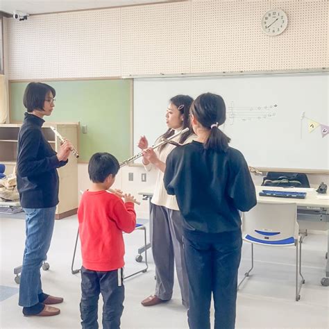 宮地楽器 今日は豊明市カラットさんにて Toyoakecarat ハジメテノオト フルートver