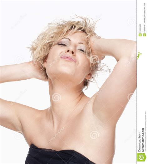 Ritratto Di Una Giovane Donna Seducente Immagine Stock Immagine Di