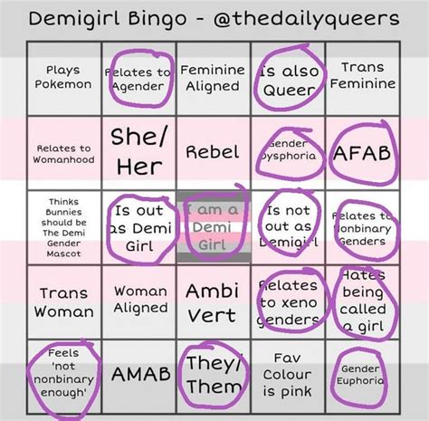 Bingo Rdemigirl