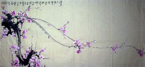 张良行 画家 梅花 安徽画家 安徽国画网 安徽书画网