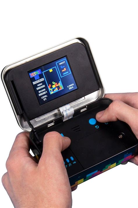 Novelty Ts Tetris Arcade In A Tin Fizz Creations