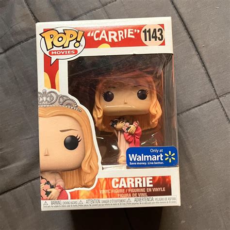 Carrie Funko Pop Taken Out Of Box Once But Not For Depop