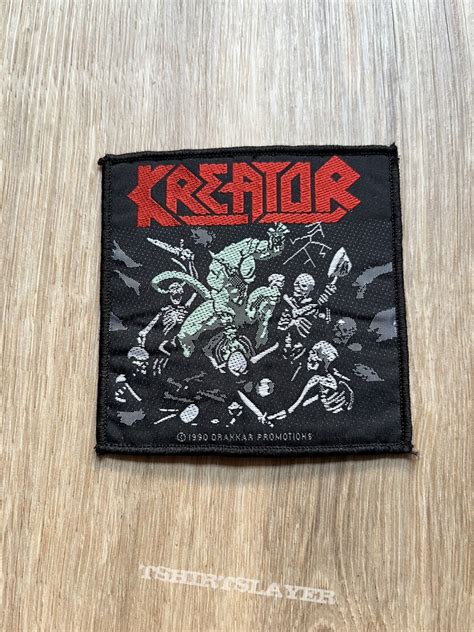 Kreator Kreator Pleasure To Kill Patch Patch DrGore S TShirtSlayer