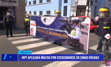 Mpt Aplicará Multas Por Estacionarse En Zonas Rígidas Noticias Del