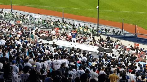 빠세 호 빠세 Ho 뭔가 묘하게 중독되는 Nc 다이노스 안방마님 박세혁 육성 떼창 등장곡 및 앰프 And 무앰프 응원가