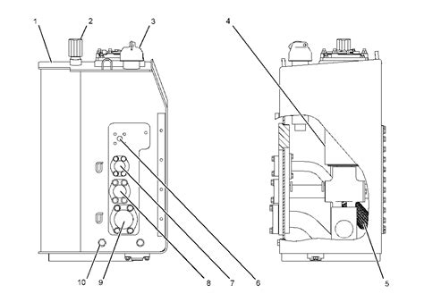 D7e Track Type Tractor Hydraulic Hvac And Electrical Systems Hydraulic Tank And Screen Caterpillar