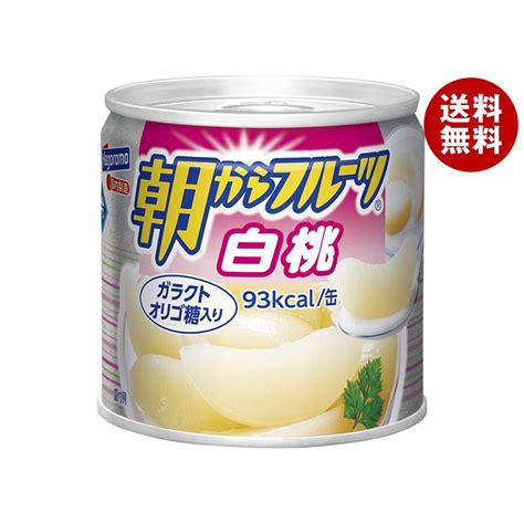 はごろもフーズ 朝からフルーツ 白桃 190g缶×24個入×2ケース｜ 送料無料 Misonoya ヤフー店 通販 Yahoo