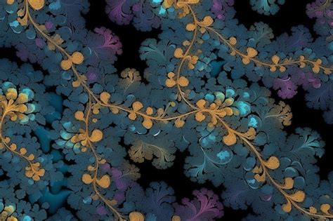 Premium Photo High Resolution Render Of Intricate Fractal Pattern For