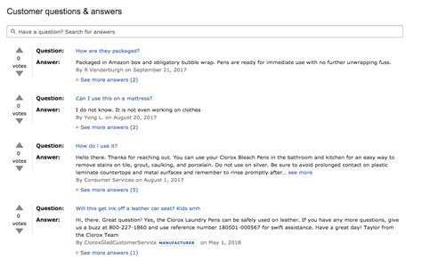Question And Answer Format
