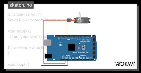Servo Control Wokwi Esp32 Stm32 Arduino Simulator
