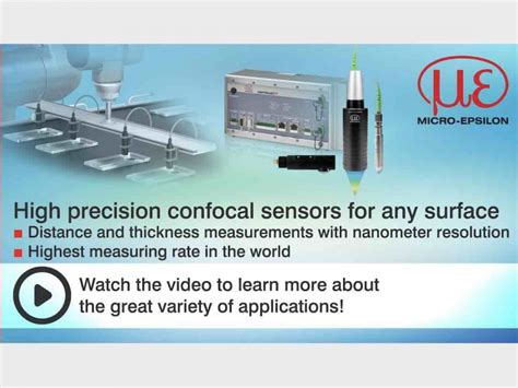 Surface Profiling Sensors Tech Briefs