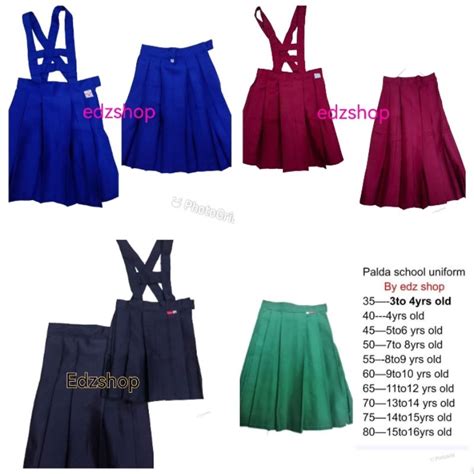 Palda Uniform All Collors Available Shopee Philippines