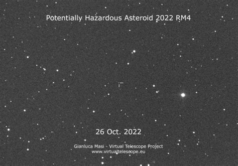 Potentially Hazardous Asteroid 2022 Rm4 Close Encounter A Video 26