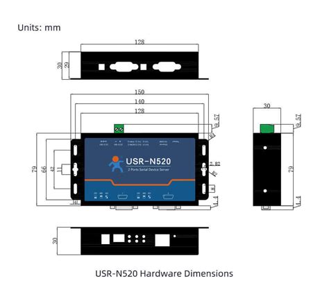 USR N Ports Serial To Ethernet Converters IOTNVR US