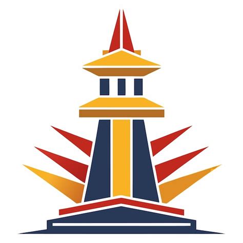 Tower Logo Vector Premium Ai Generated Vector