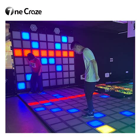 Interactive Led Installation Best Indoor Jump Grid Activate Games